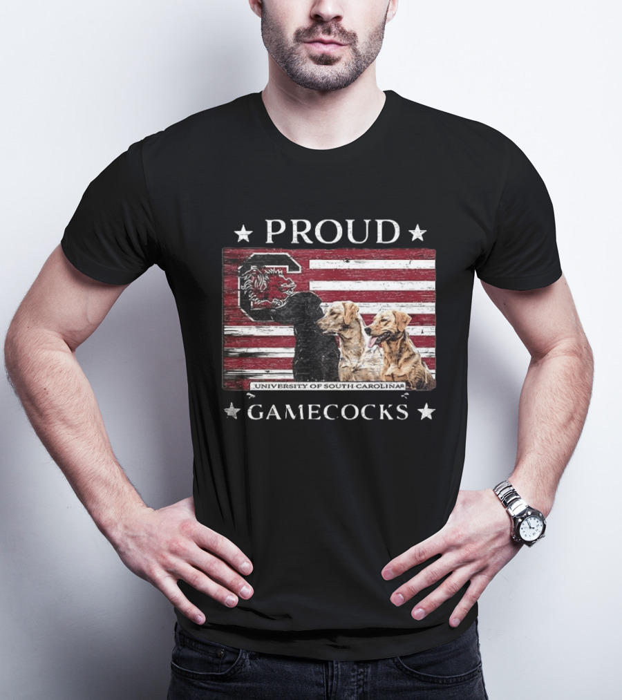 University Of South Carolina Proud Gamecocks Labs T-Shirt