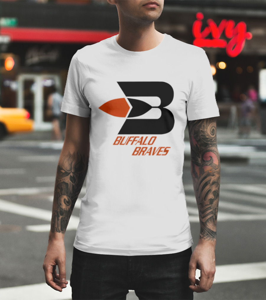Buffalo Braves Retro B Symbol Basketball Team T-Shirt
