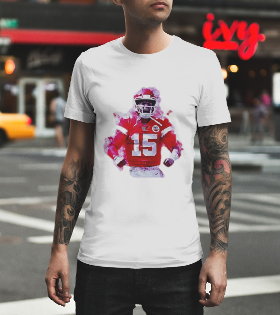 Patrick Mahomes #15 Kansas City Chiefs Football Player NFL Game Day Victory Passion T-Shirt