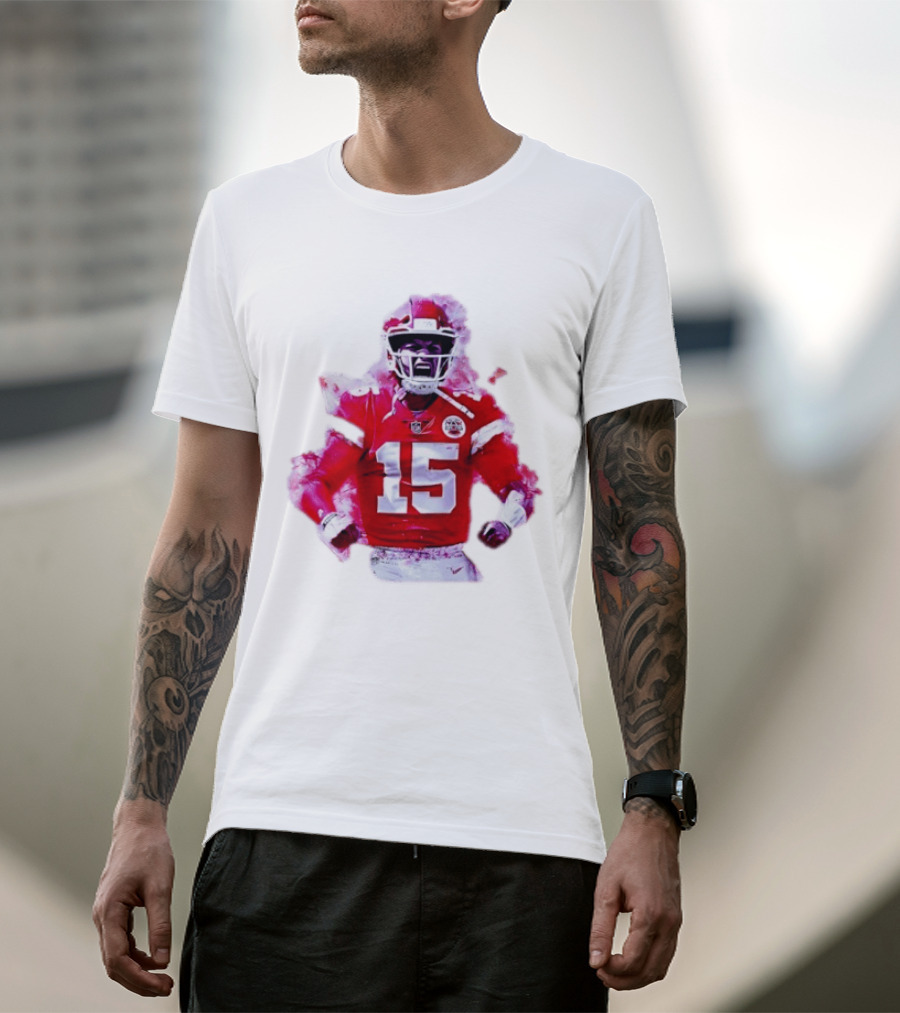 Patrick Mahomes #15 Kansas City Chiefs Football Player NFL Game Day Victory Passion T-Shirt