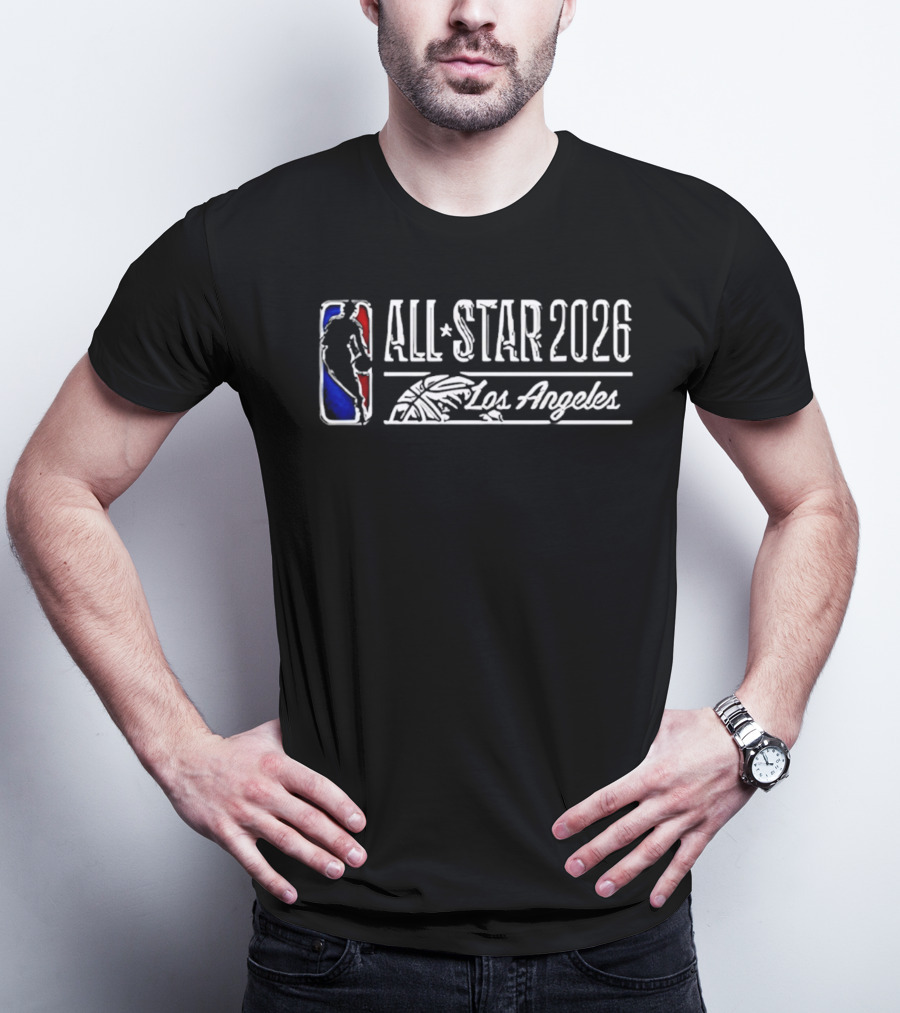 All Star 2026 Los Angeles NBA Event T-Shirt