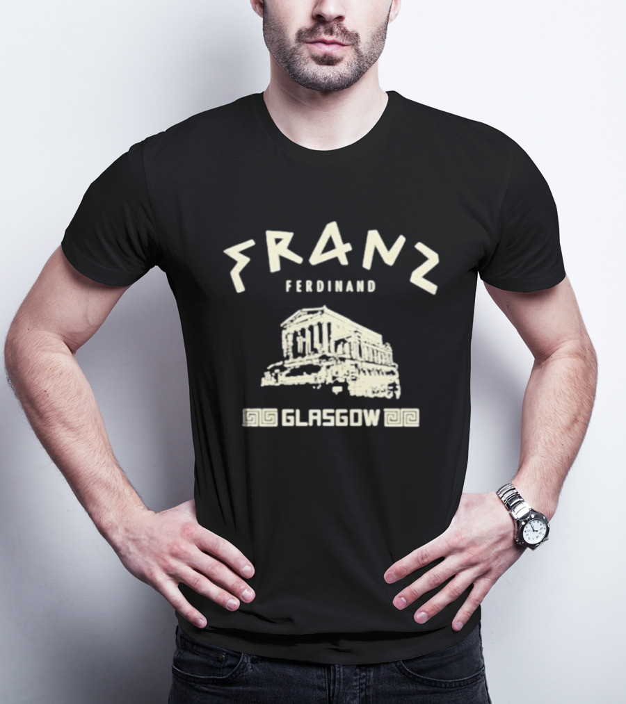 Franz Ferdinand Pantheon Concert Glasgow Band Venue Architecture T-Shirt