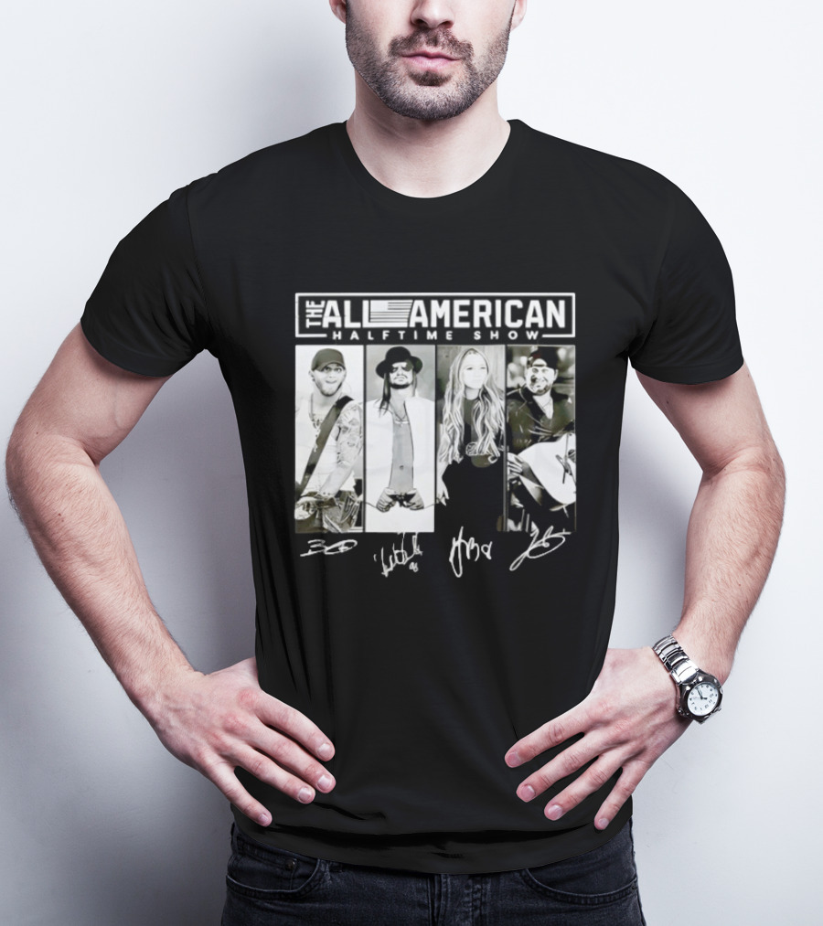 The All American Halftime Show Brett Watkins Miranda Toby Signature Collection T-Shirt