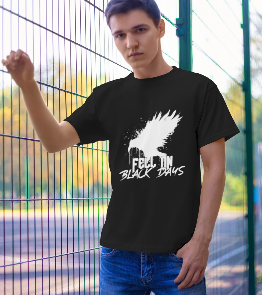 Fell On Black Days Raven Bird T-Shirt