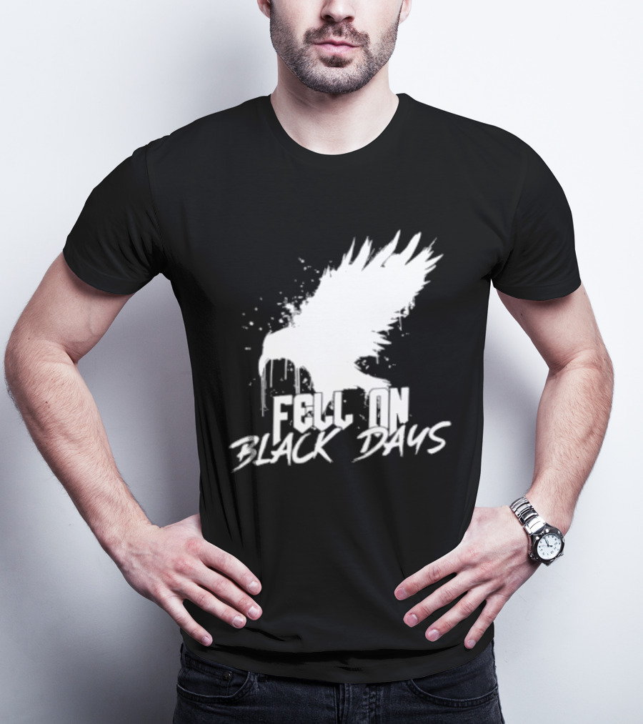 Fell On Black Days Raven Bird T-Shirt