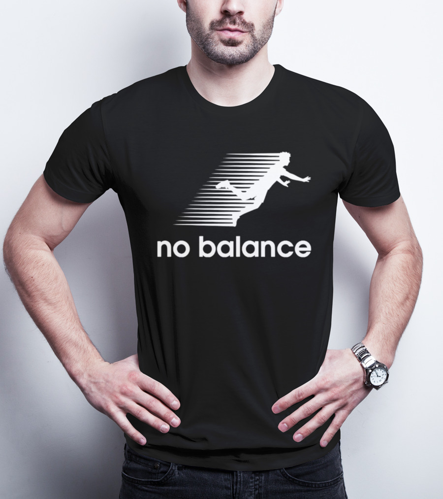 No Balance Soccer Player Speed Line Motion 26 T-Shirt