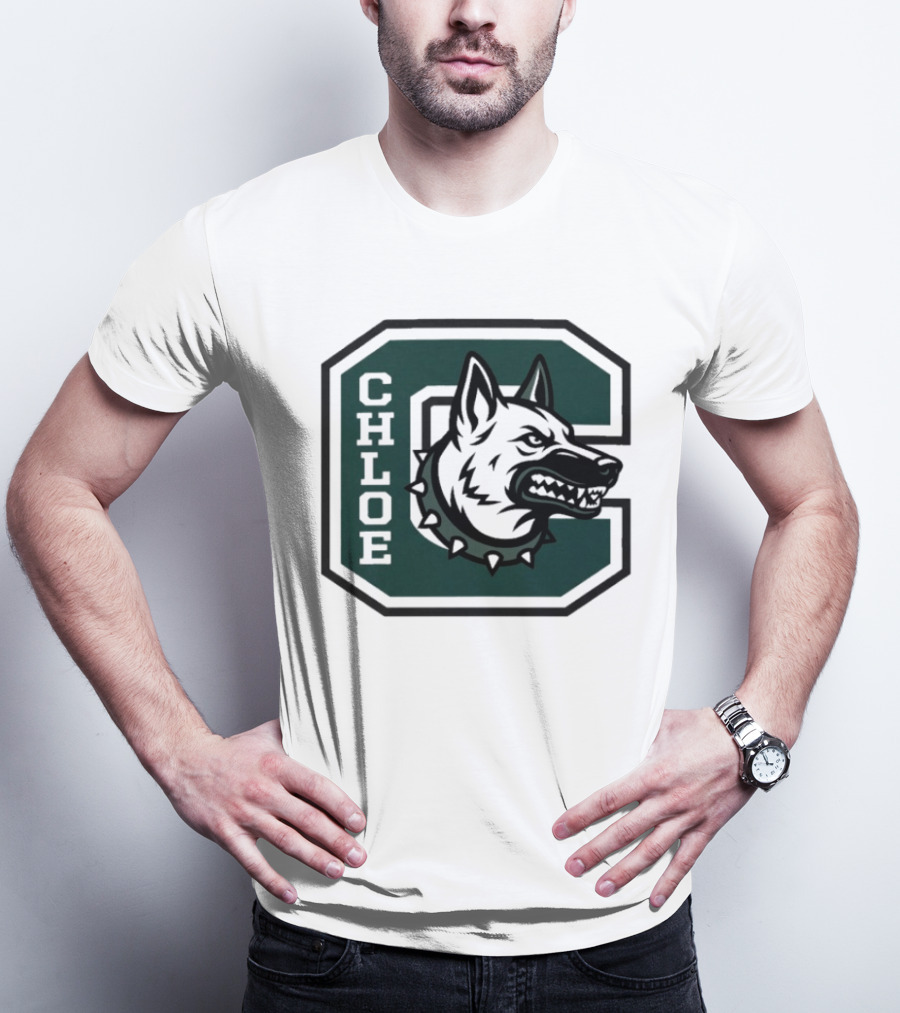 CHLOE C Microdots Dog T-Shirt