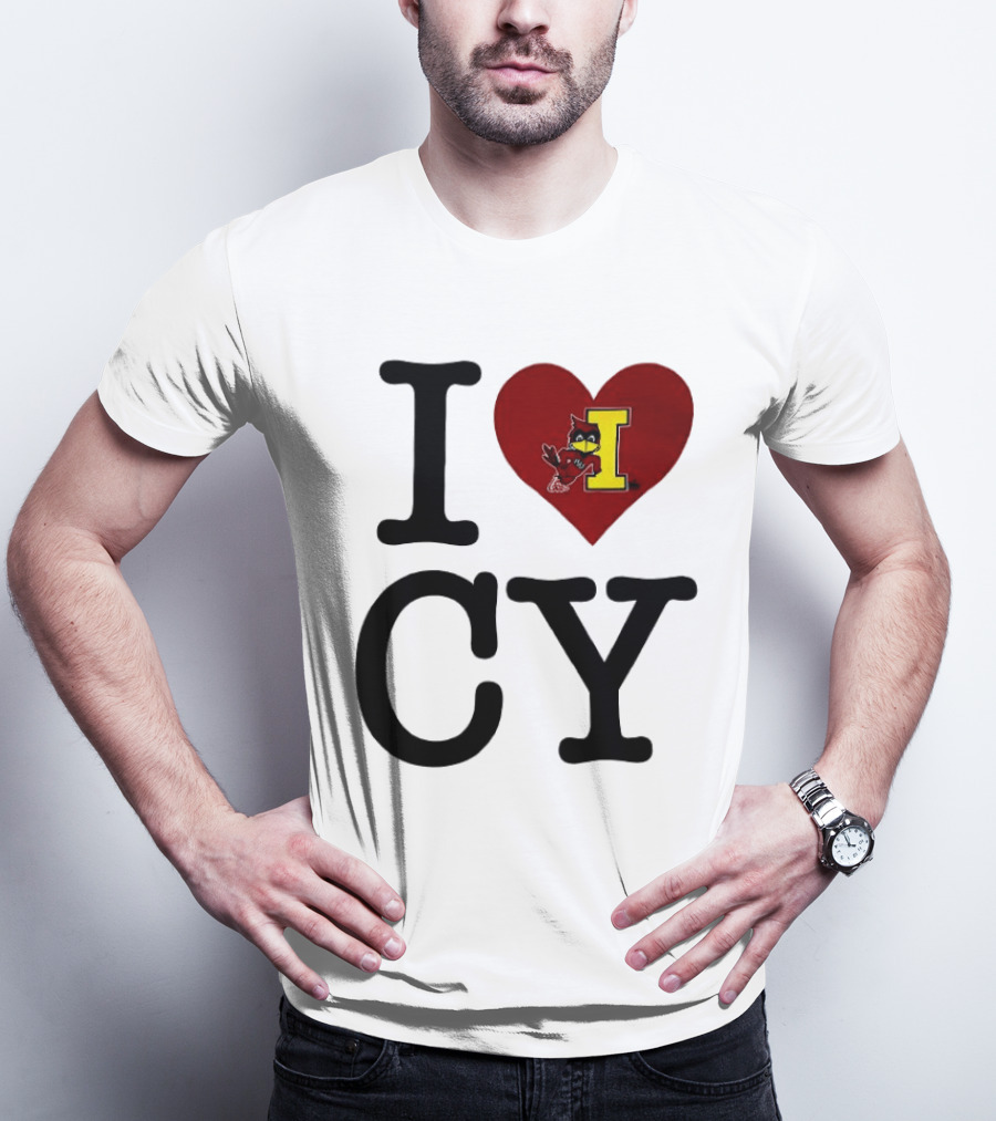 Iowa State Cyclones I Heart CY T-Shirt