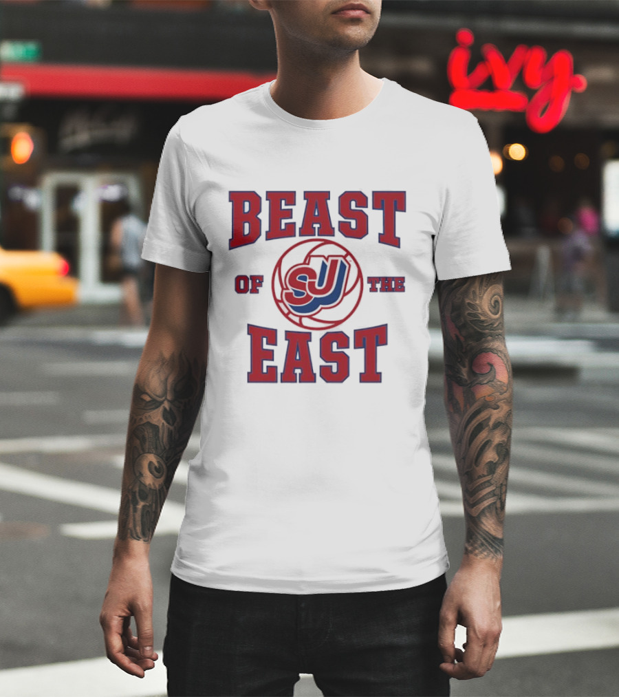 St. John's Beast Of The East Basketball SU T-Shirt