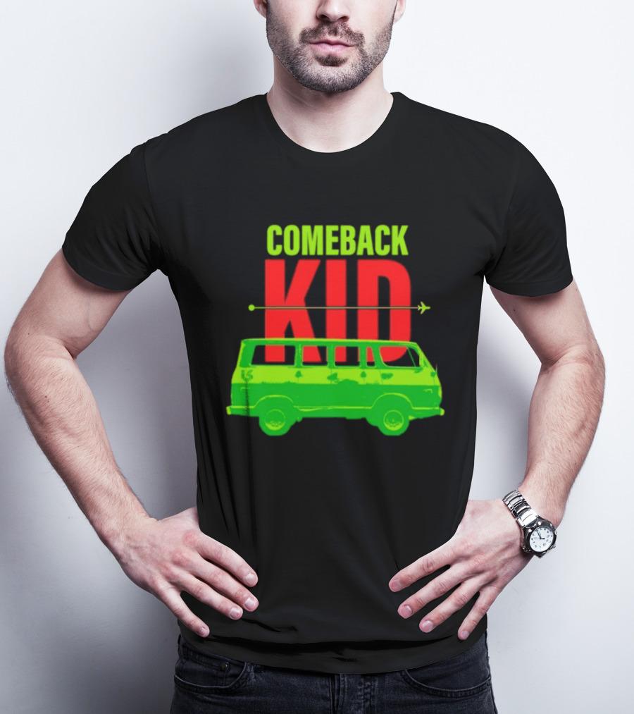 Louden Swain Comeback Kid Green Van Arrow T-Shirt