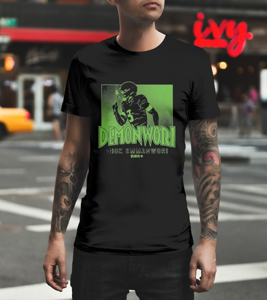 Nick Emmanwori Demonwori Seattle Seahawks Snell 14 T-Shirt