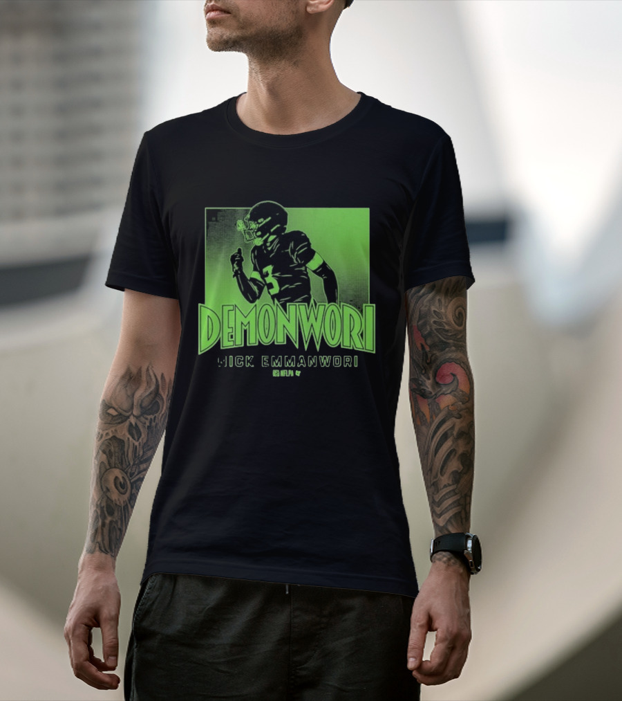 Nick Emmanwori Demonwori Seattle Seahawks Snell 14 T-Shirt