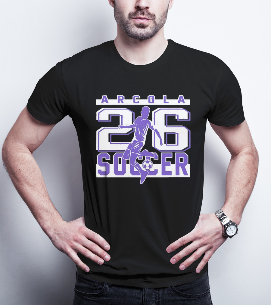 Arcola 26 Soccer Purple Riders 2026 T-Shirt