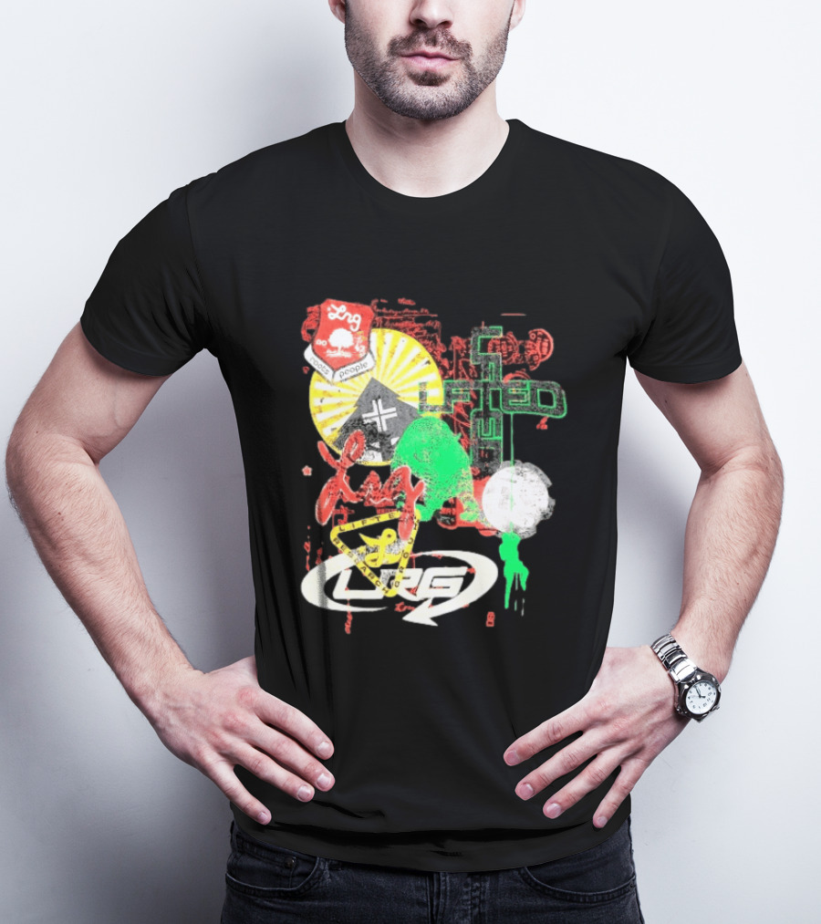 Lifted Research Group LRG Mashup Rockin People LRG Tag Nature T-Shirt