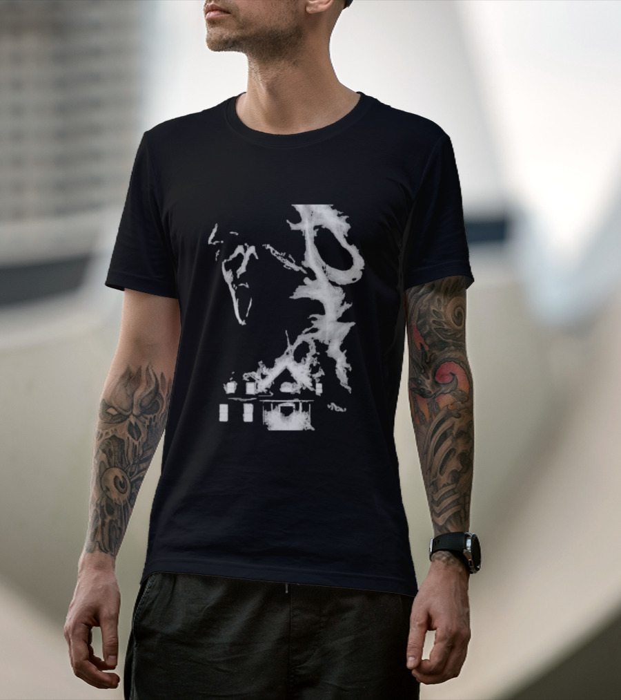 30th Anniversary Scream Kill Tour Texas Chainsaw Massacre Map T-Shirt