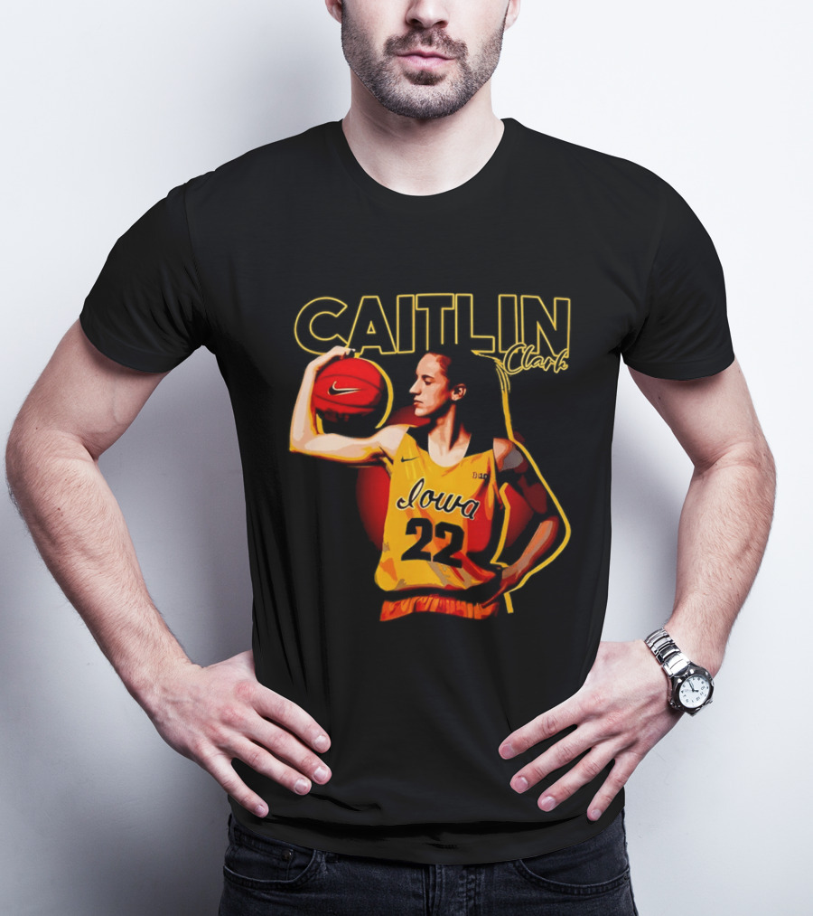 Caitlin Clark Iowa Basketball 22 Nike T-Shirt