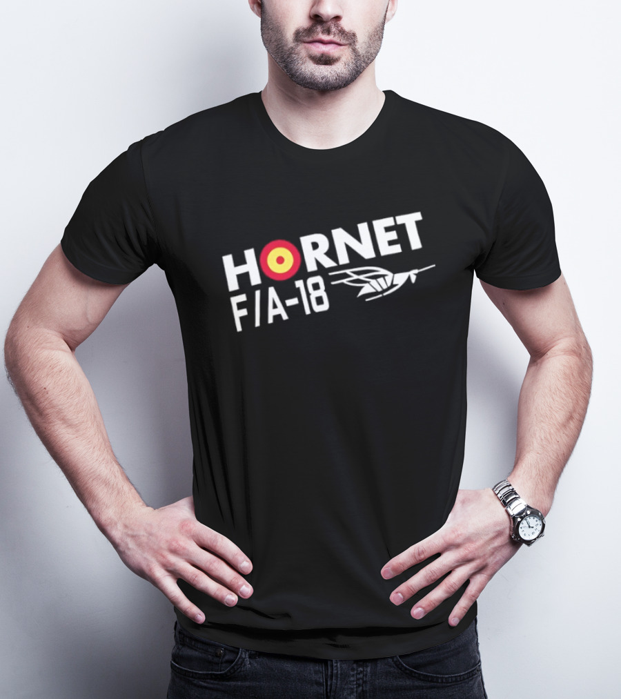 Hornet F/A 18 McDonnell Douglas Jet Fighter Aviation T-Shirt