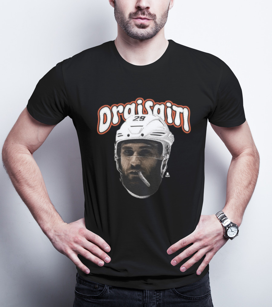 Leon Draisaitl Edmonton Oilers Hockey Draisaitl Big Face 29 T-Shirt