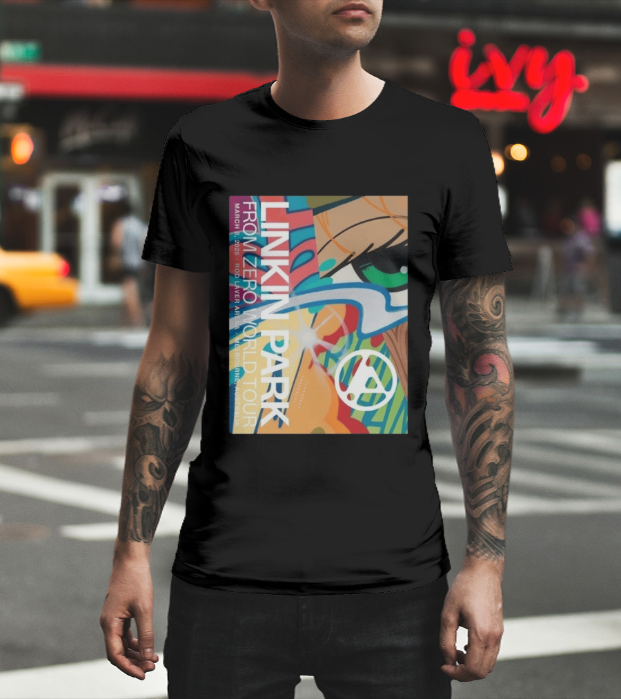Linkin Park From Zero World Tour Rod Laver Arena Melbourne Australia March 8 2026 T-Shirt
