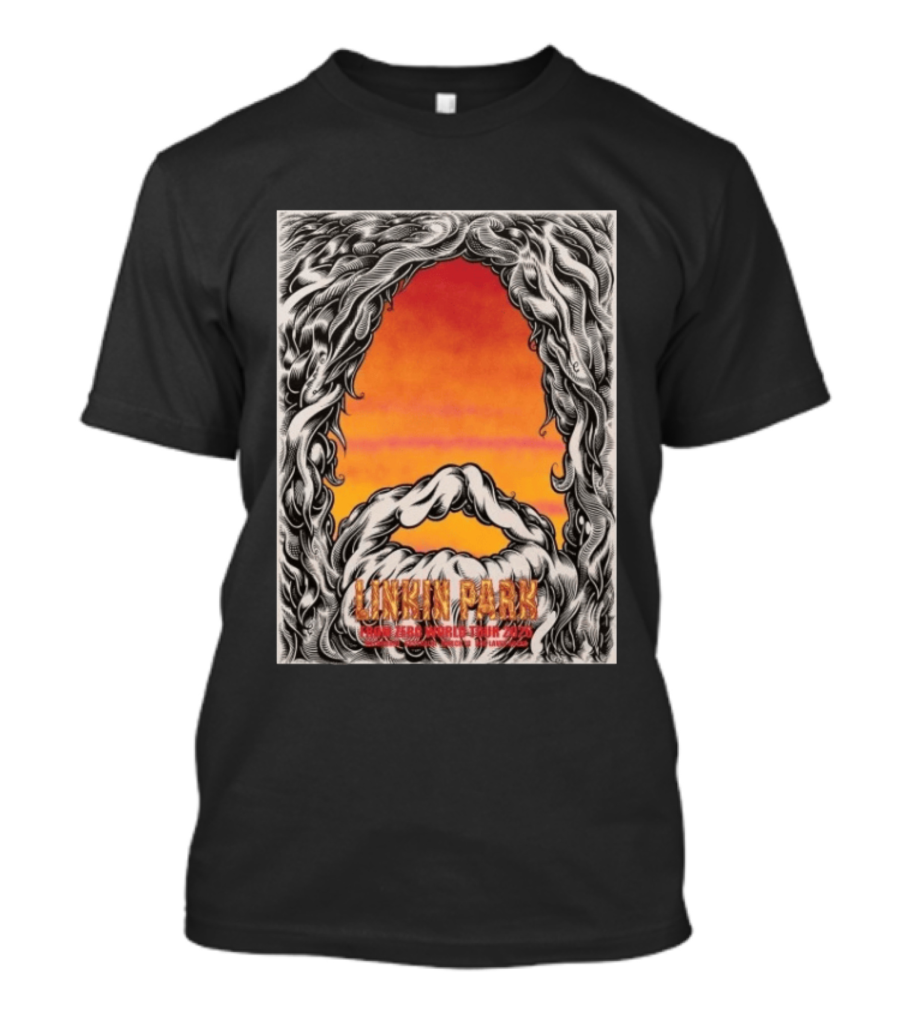 Linkin Park From Zero World Tour Melbourne 2026 Night 2 Rod Laver Arena March 10 T-Shirt