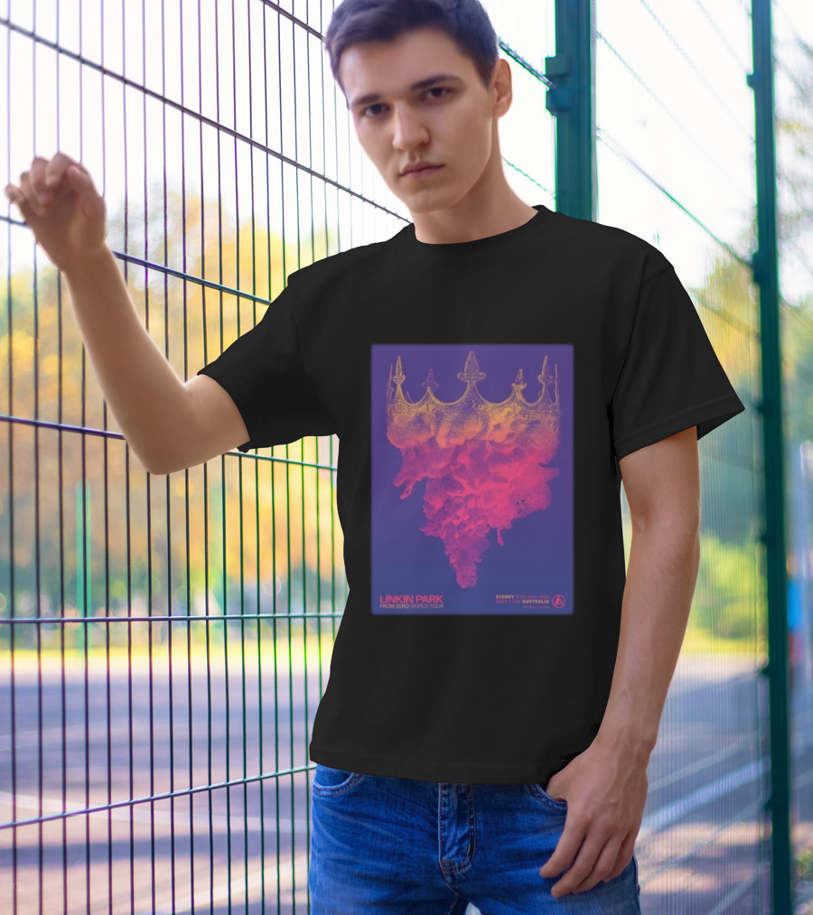 Linkin Park From Zero World Tour Sydney Qudos Bank Arena March 15 2026 Night 2 Australia Gig T-Shirt