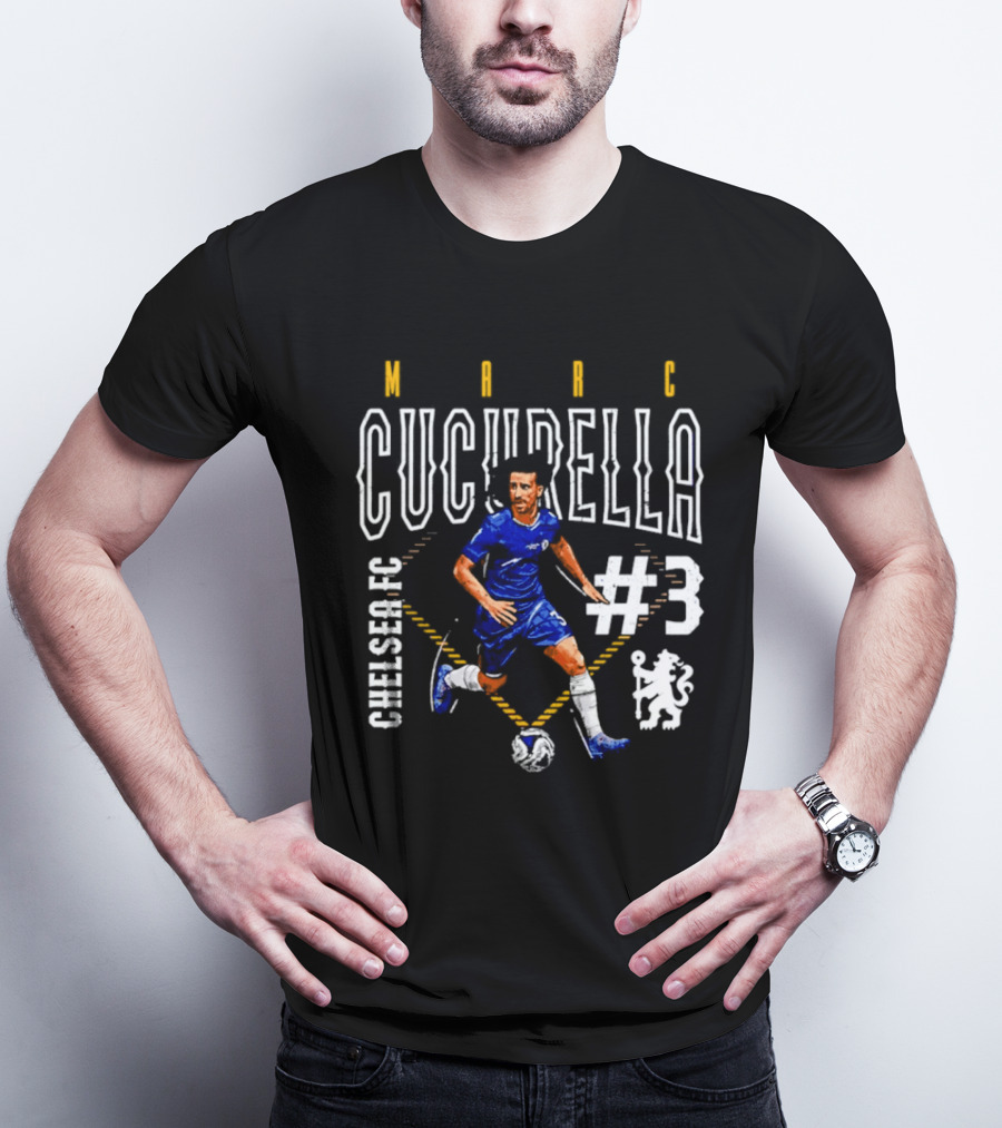Marc Cucurella Chelsea FC #3 Player T-Shirt