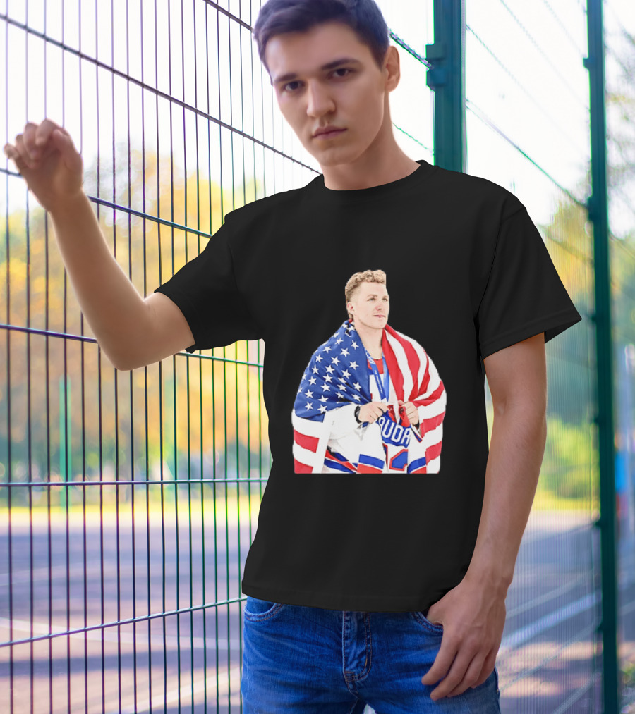 Matthew Tkachuk Team USA 2026 Milano Cortina Winter Olympics Golden Goal T-Shirt