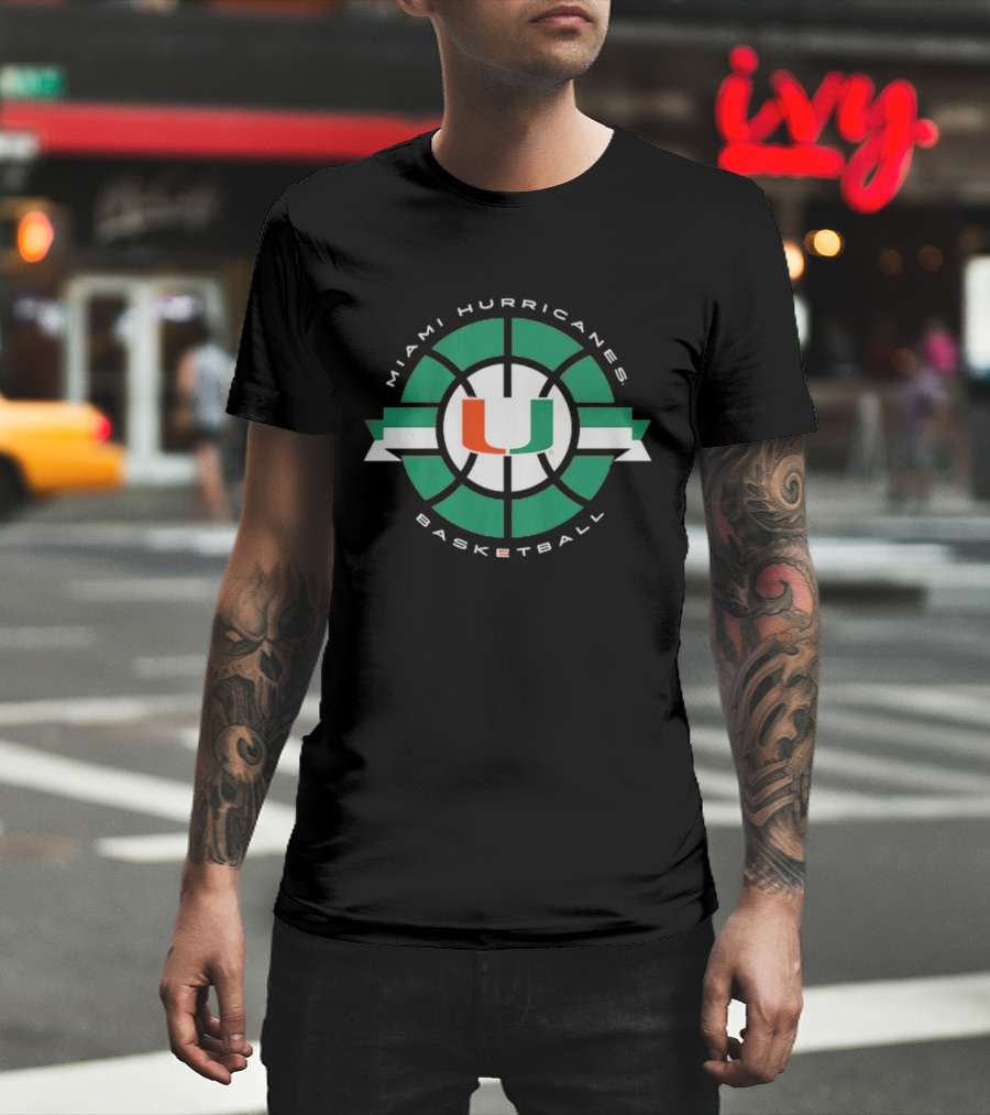 Miami Hurricanes Basketball T-Shirt