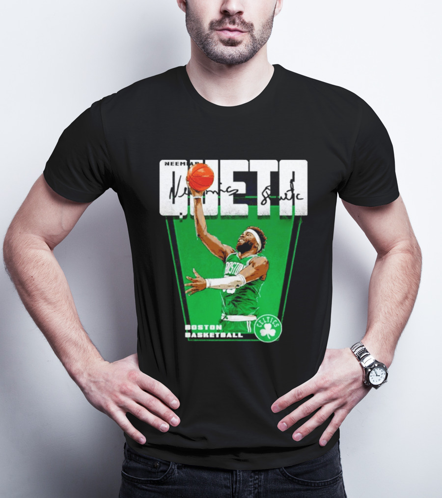 Neemias Queta Boston Celtics Basketball Celtics T-Shirt