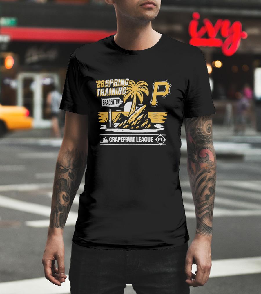 2026 Spring Training Bradenton Pittsburgh P Grapefruit League MLB FL T-Shirt