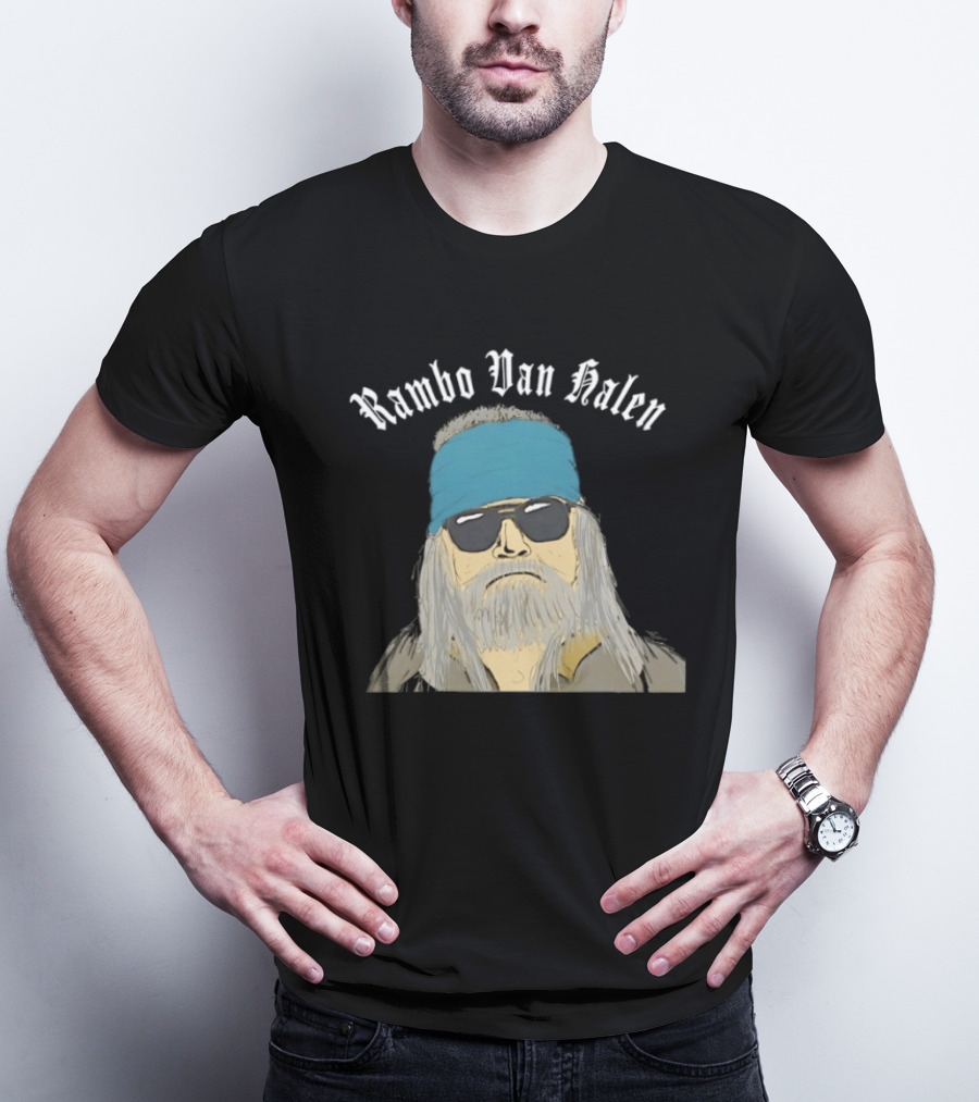 Rambo Van Halen Rock Band T-Shirt