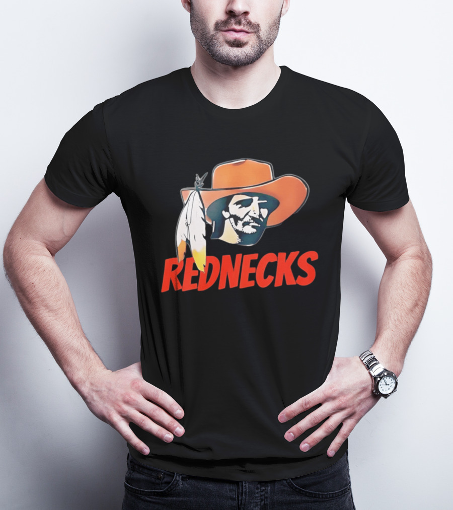 Rednecks Cowboy Hat Feather T-Shirt