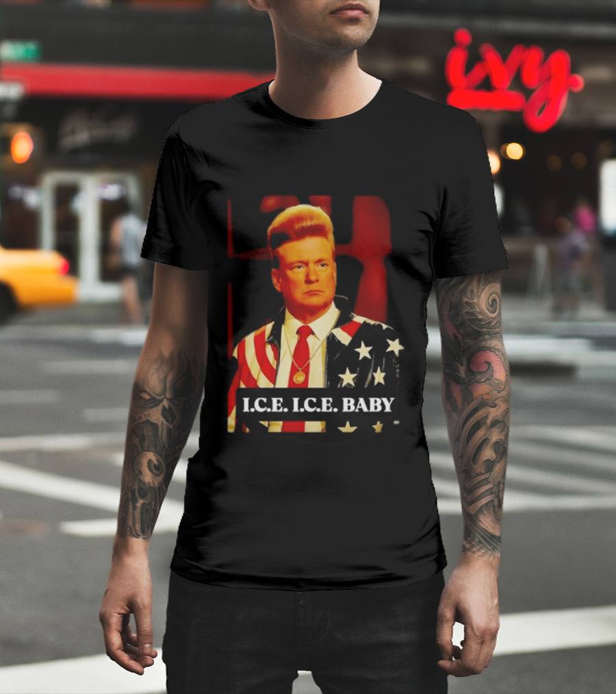 I.C.E. I.C.E. Baby Patriotic Flag Suit T-Shirt