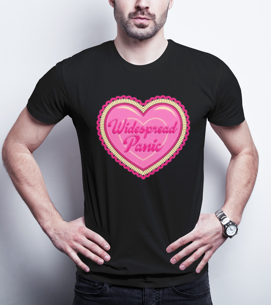 Widespread Panic Heart 2 14 2 15 2026 Austin TX Event T-Shirt