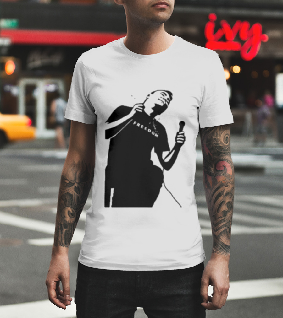 Charlie Kirk Shooting Freedom History Moment T-Shirt