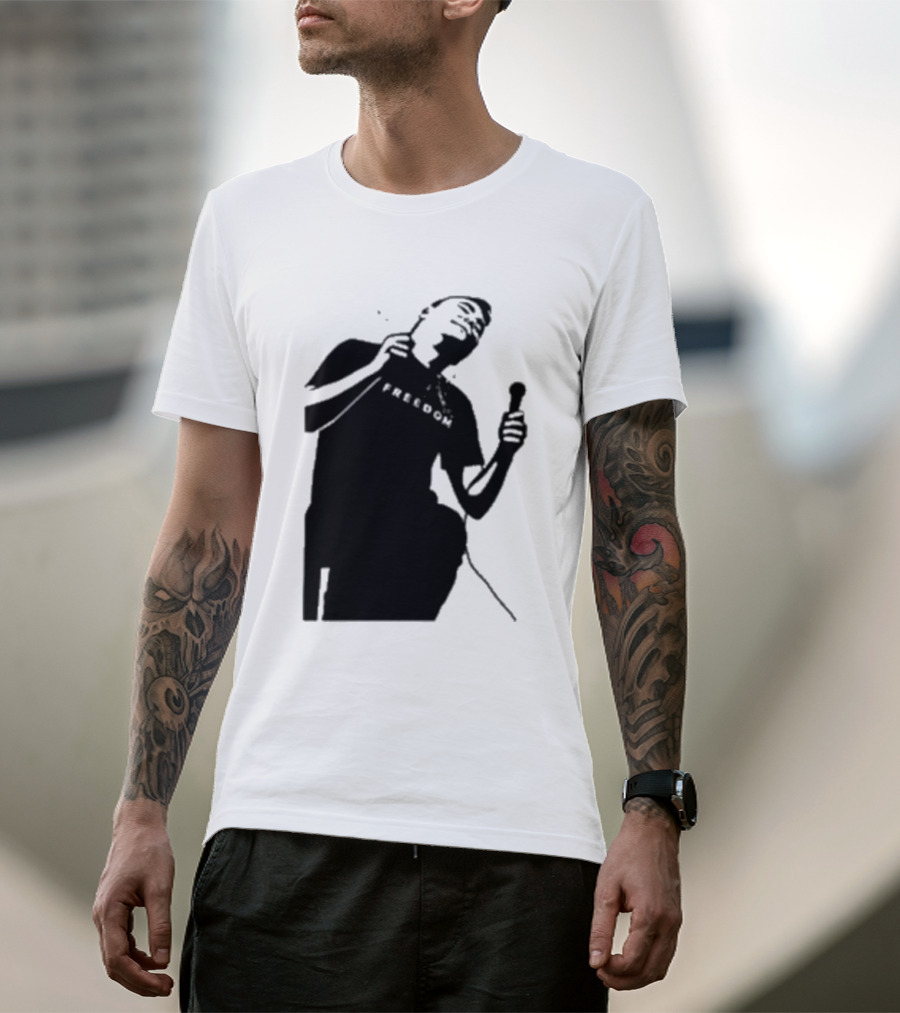 Charlie Kirk Shooting Freedom History Moment T-Shirt