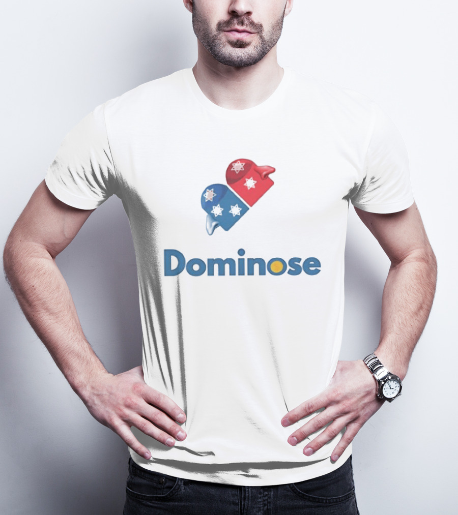 Dominose Pizza Logo Parody Fun Mashup T-Shirt