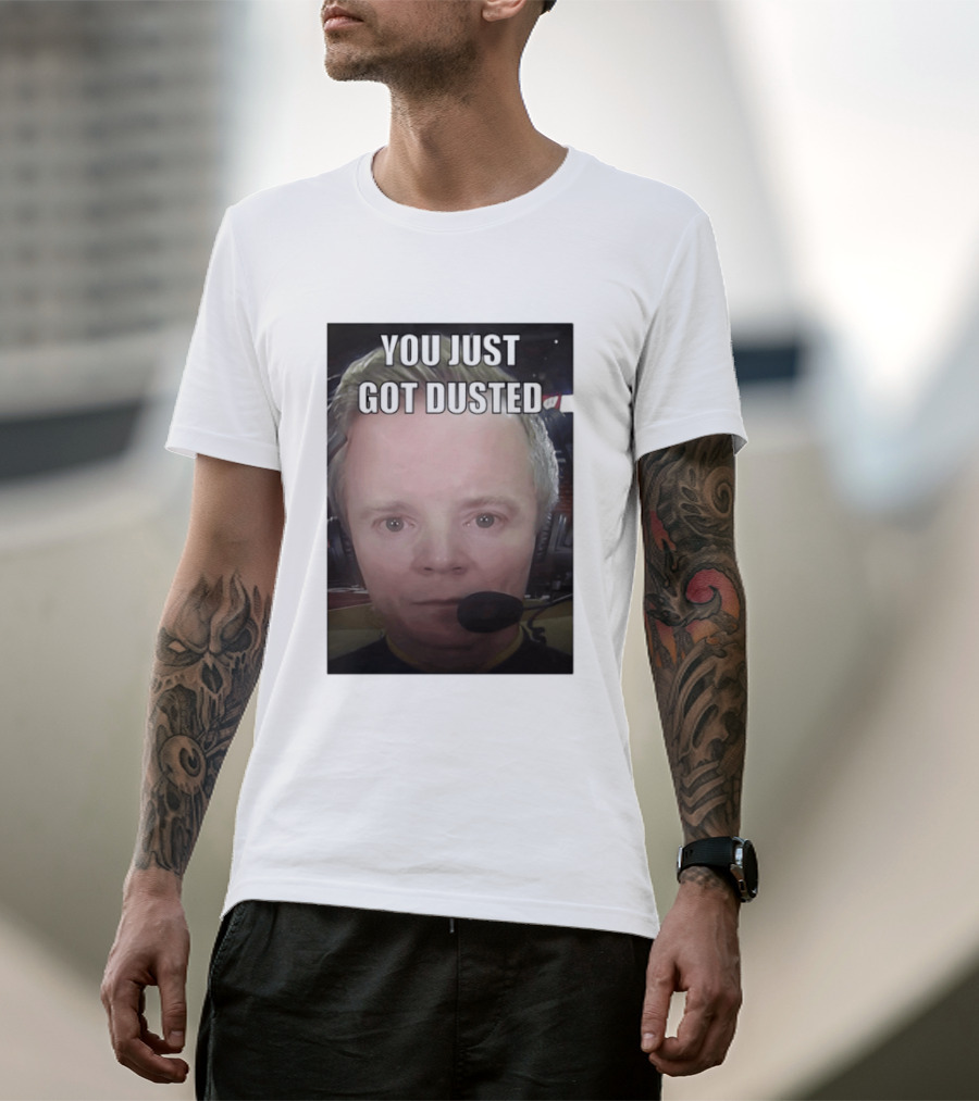 You Just Got Dusted Dusty May Michigan Wolverines T-Shirt