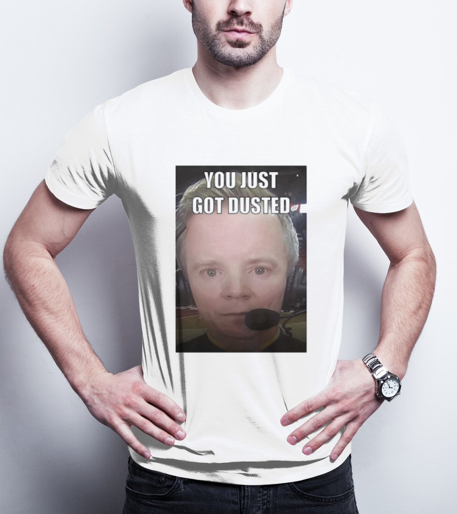 You Just Got Dusted Dusty May Michigan Wolverines T-Shirt