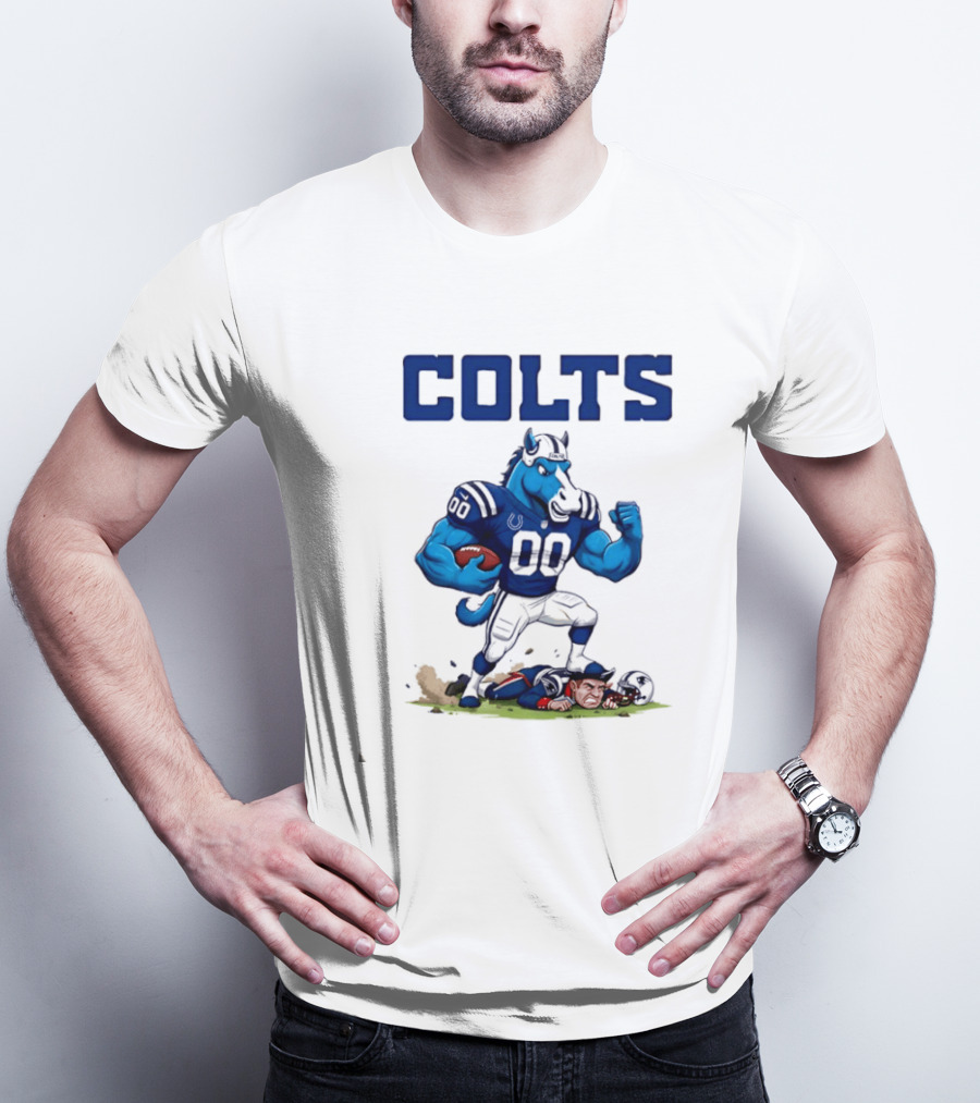 Indianapolis Colts Vs New England Patriots Beat Rivalries Colts Victory T-Shirt