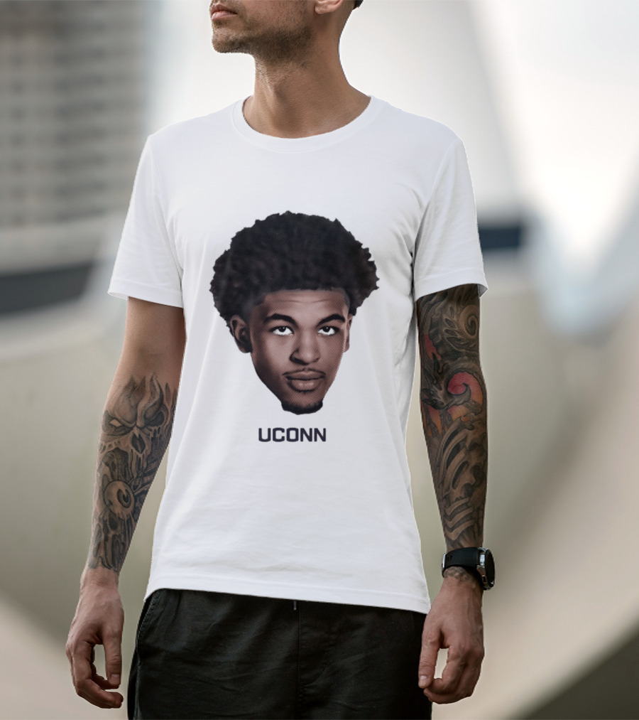 Jaylin Stewart Uconn Huskies Bobblehead T-Shirt