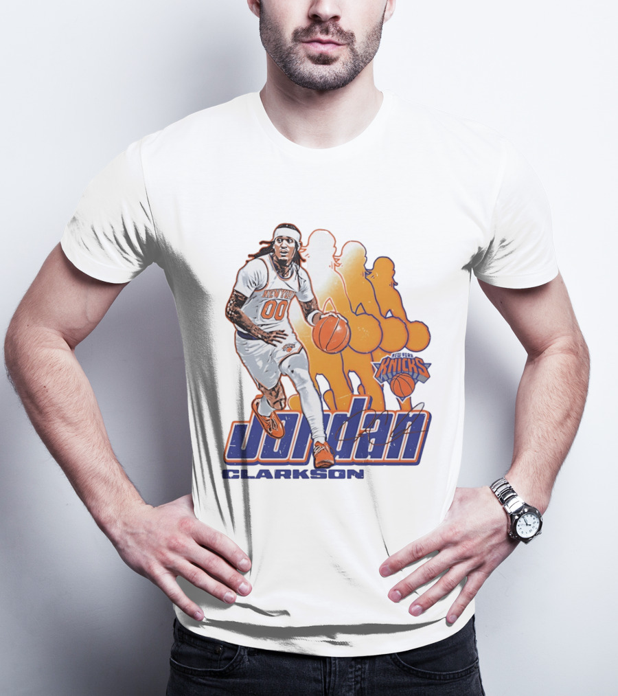 Jordan Clarkson New York Knicks Basketball Sports T-Shirt