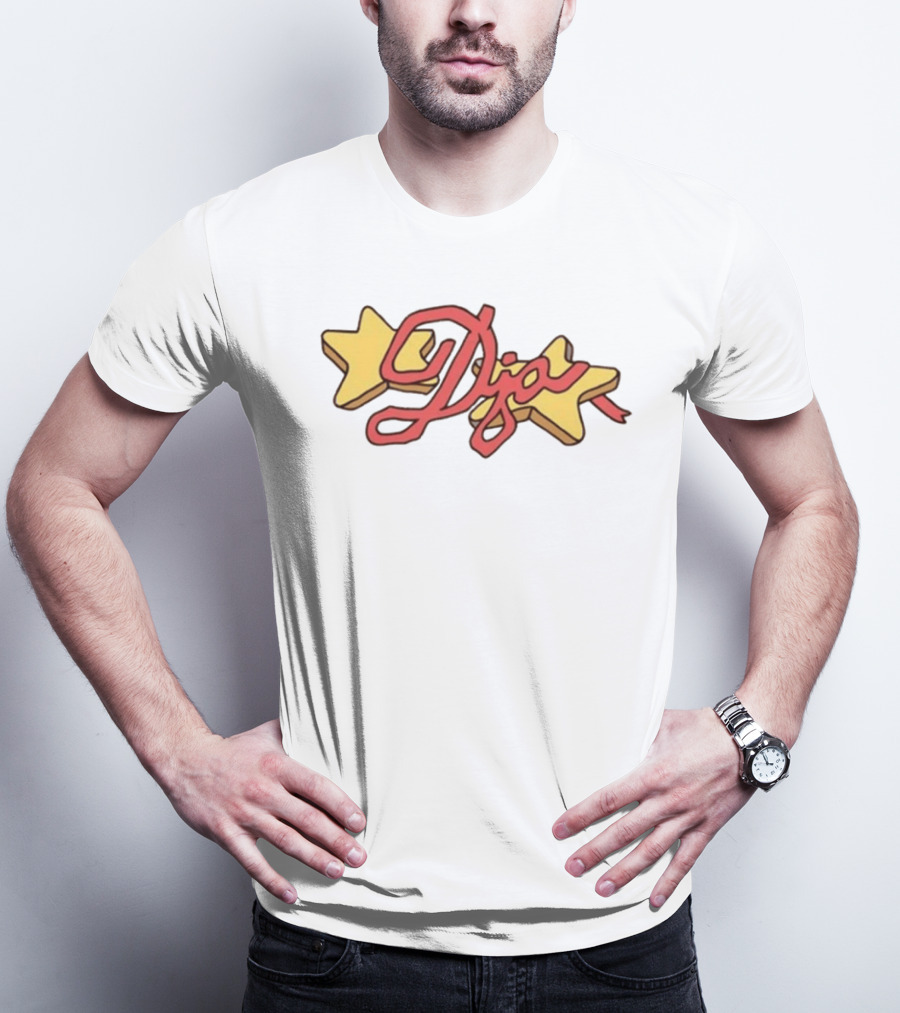 Juls Star Dia Red And Yellow Stars T-Shirt