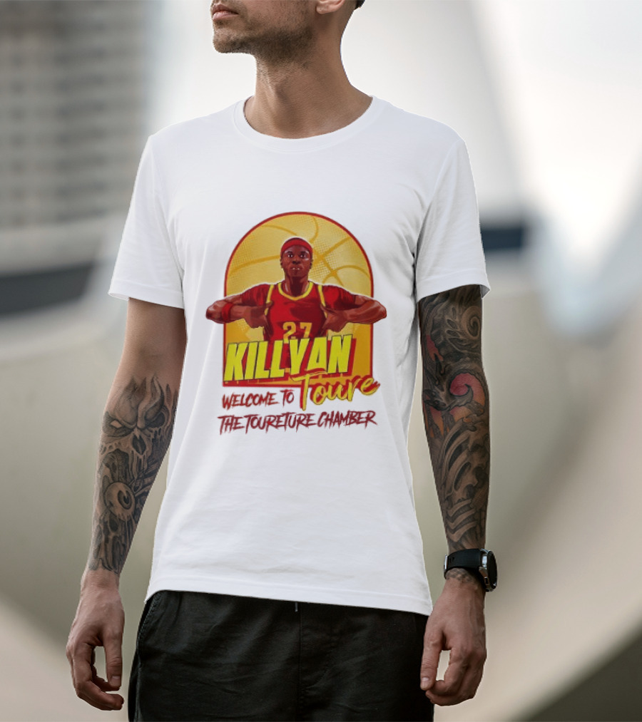 Welcome To Killyan Toure The Toureture Chamber 27 Iowa State Cyclones Basketball T-Shirt