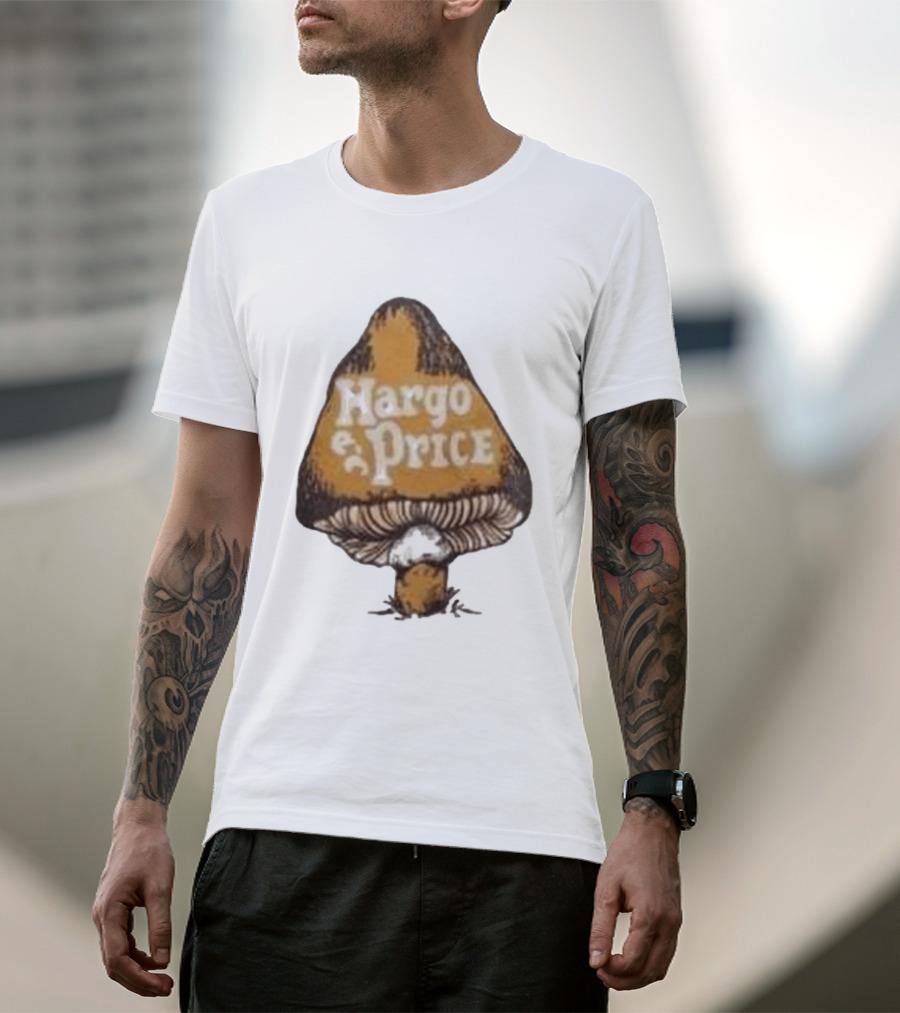 Margo Price Sean Thompson's Weird Ears Wild At Heart Tour 2026 February 17 Mushroom T-Shirt