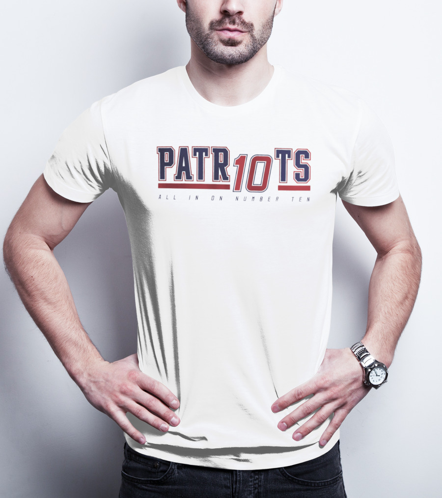 PATR10TS All In On Number Ten New England T-Shirt