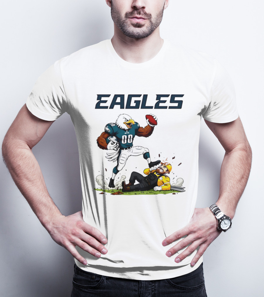 Philadelphia Eagles Vs Pittsburgh Steelers Rivalry Beat Steelers T-Shirt