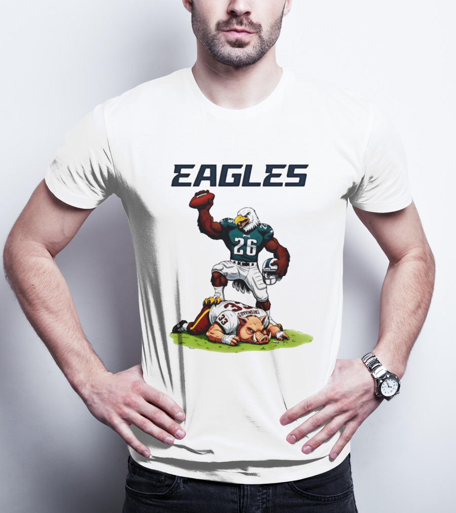 Eagles Vs Commanders Rivalries NFL Showdown Football Battle T-Shirt