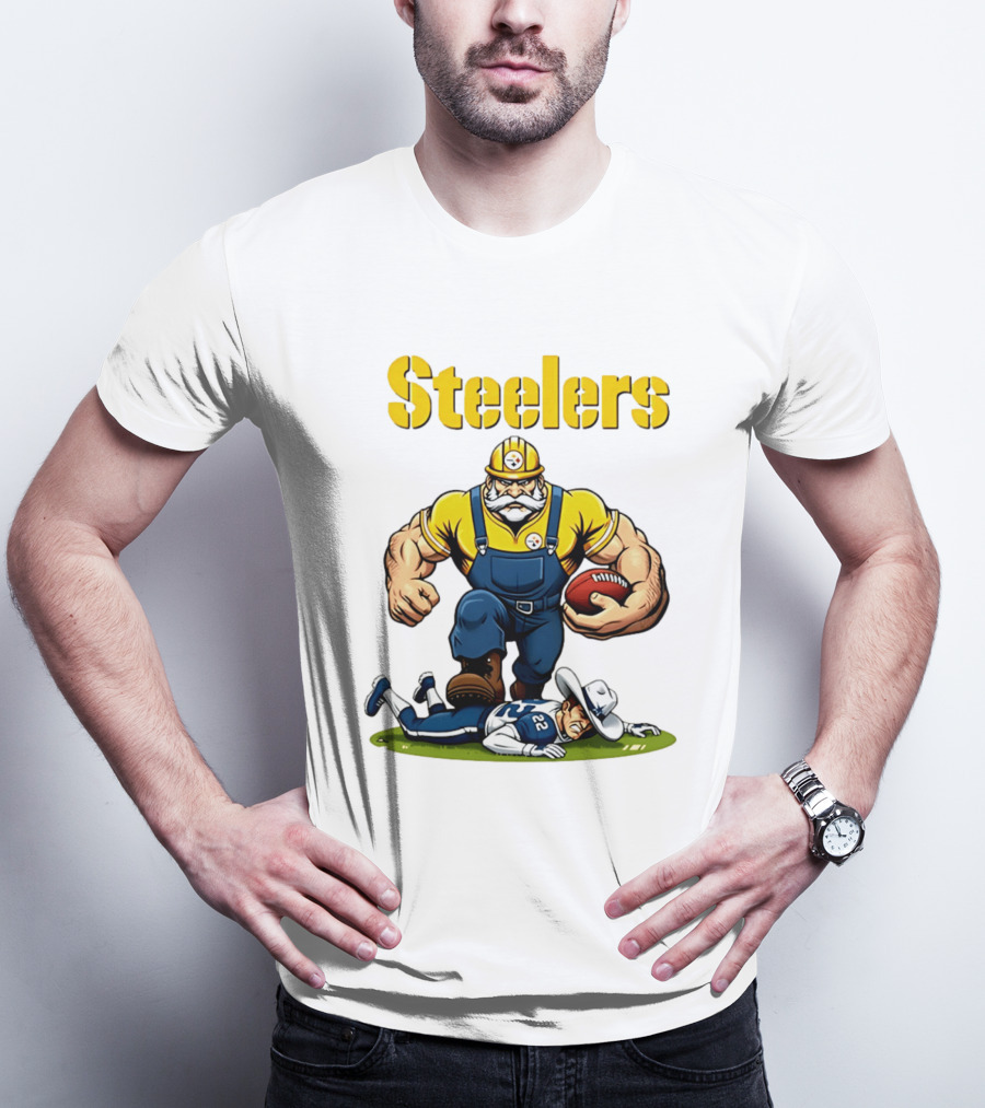 Pittsburgh Steelers Vs Dallas Cowboys Rivalries Football Cartoon T-Shirt