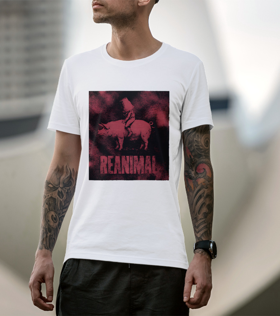 Reanimal Bucket Pig Rider Red T-Shirt